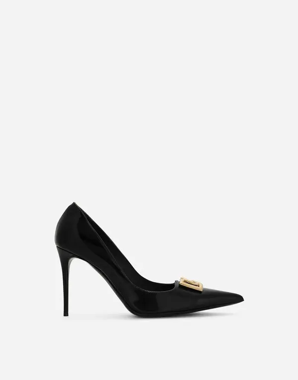 Dolce & Gabbana Calfskin Pumps Pumps And Slingback Leather - Black