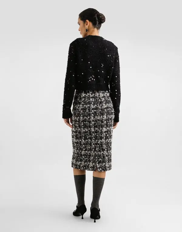 Dolce & Gabbana Wool Blend Cardigan Sweaters And Cardigans