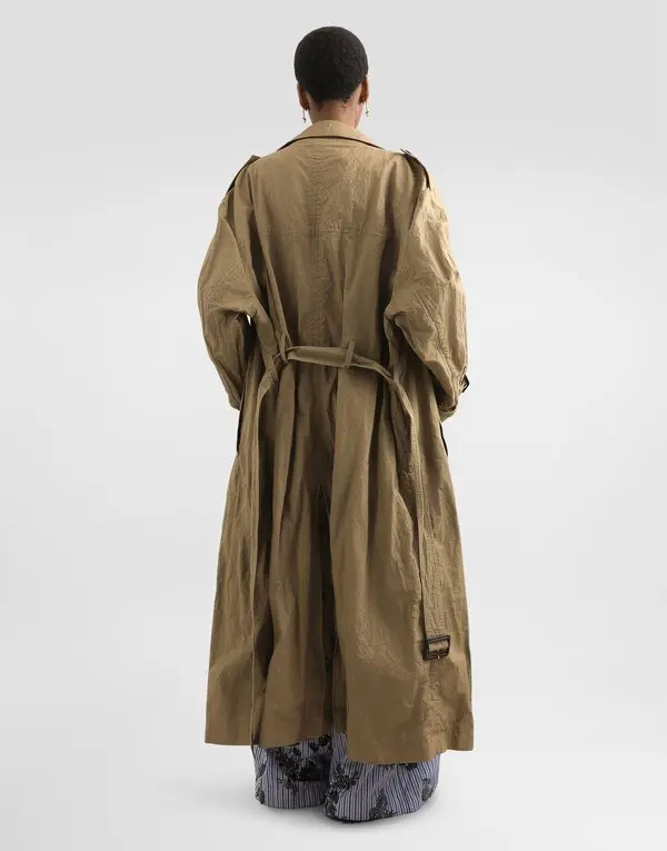 Dolce & Gabbana Double-breasted Trench Coat - Beige