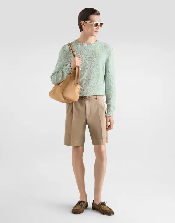 Dolce & Gabbana Cashmere Crew Neck Pullover - Green