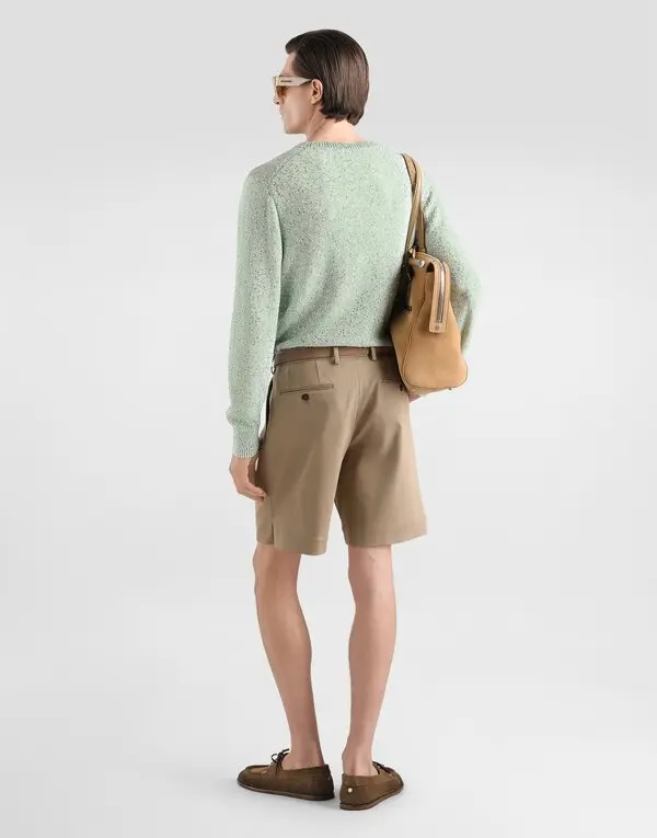 Dolce & Gabbana Cashmere Crew Neck Pullover - Green
