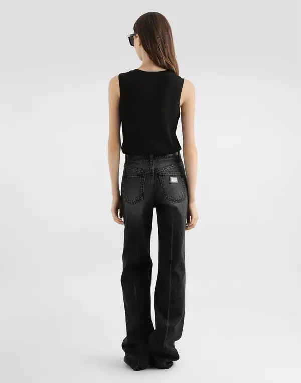 Dolce & Gabbana 5-pocket Denim Trousers Denim And Jeans Multi-colored