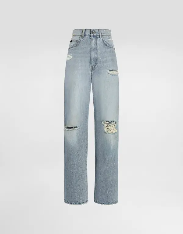 Dolce & Gabbana 5-pocket Denim Trousers - Multicolor