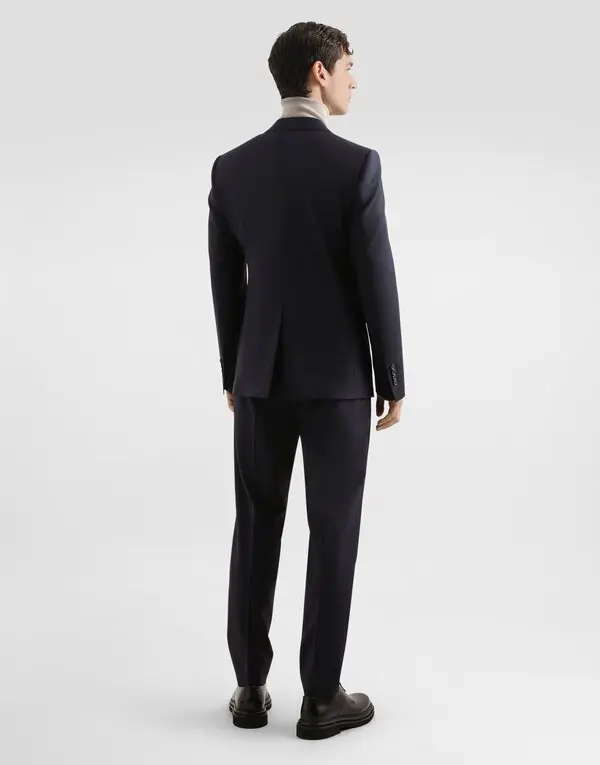 Dolce & Gabbana Wool Blend Tailored Trousers