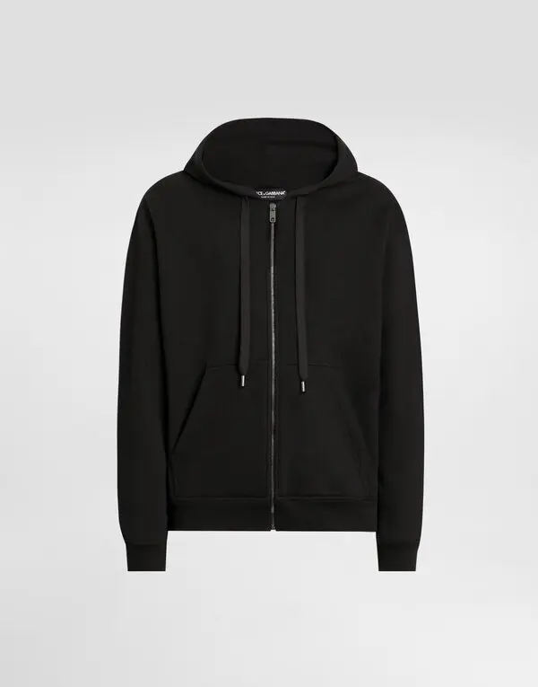 Dolce & Gabbana Brushed Hooded Sweatshirt Sweatshirts