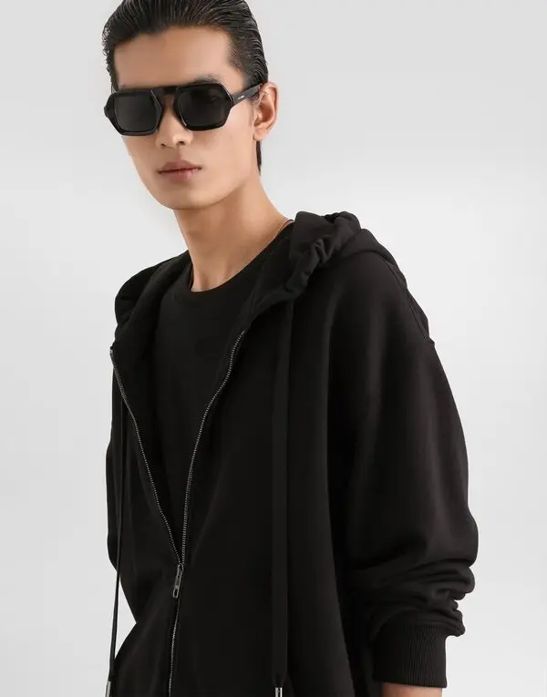 Dolce & Gabbana Brushed Hooded Sweatshirt Sweatshirts