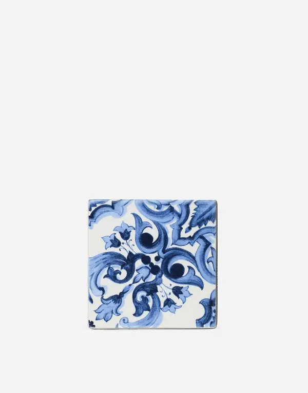 Dolce & Gabbana Porcelain Coaster - Multicolor