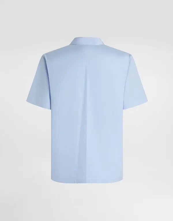 Dolce & Gabbana Hawaii Cotton Shirt Shirts - Azure