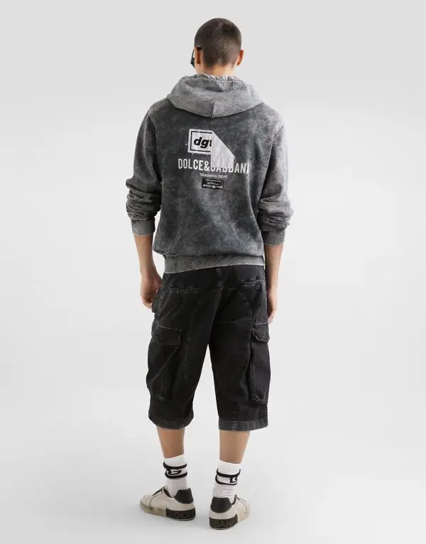 Dolce & Gabbana Jersey Hoodie Sweatshirts