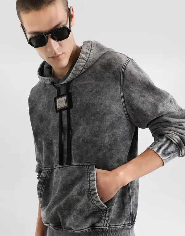 Dolce & Gabbana Jersey Hoodie Sweatshirts