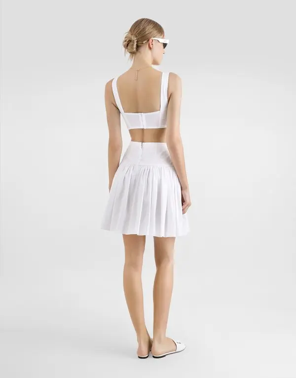 Dolce & Gabbana Short Cotton Circle Skirt Skirts