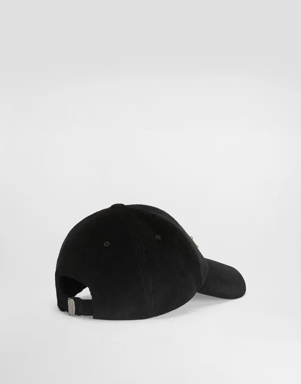 Dolce & Gabbana Corduroy Baseball Hat Hats And Gloves