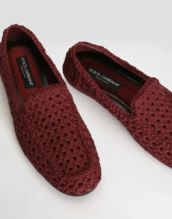 Dolce & Gabbana Driver Shoes And Loafers - Red