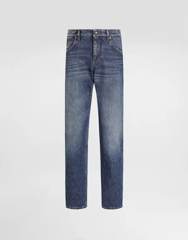 Dolce & Gabbana Multi-coloured Denim Trousers - Multicolor