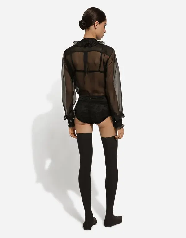 Dolce & Gabbana Camicia Shirts And Tops - Black