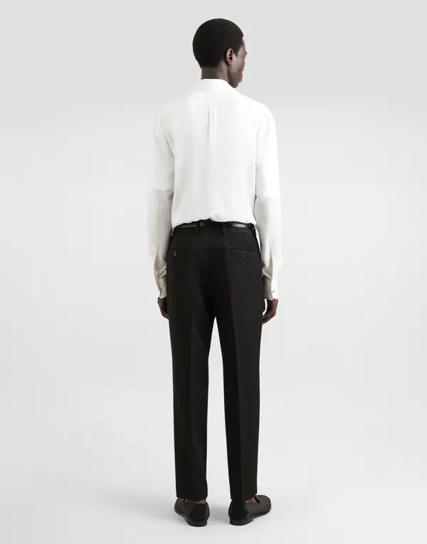 Dolce & Gabbana Wool Pants With Double Darts Pants And Shorts Wool
