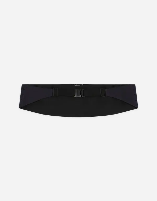 Dolce & Gabbana Silk Satin Cummerbund - Blue