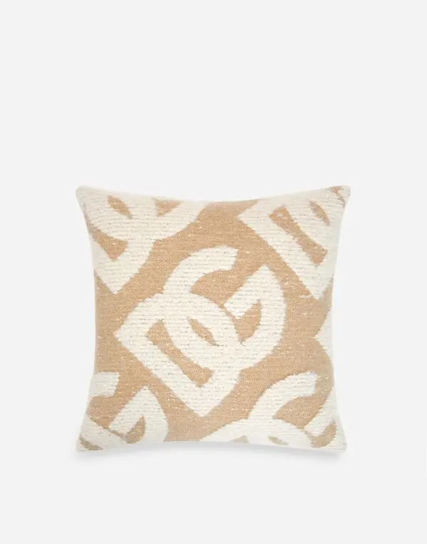 Dolce & Gabbana Wool, Silk, And Cashmere Cushion Medium Small Cushions - Multicolor
