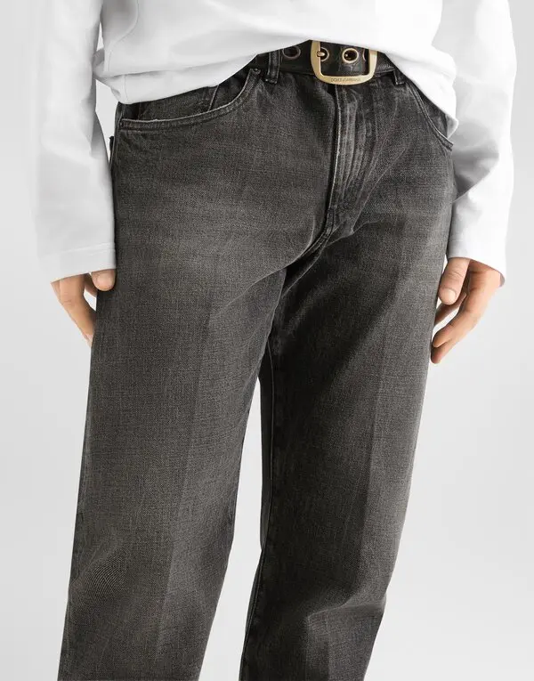 Dolce & Gabbana Slim Fit Denim Trousers