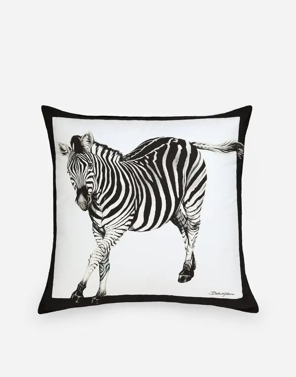 Dolce & Gabbana Canvas Cushion Large Large Cushions