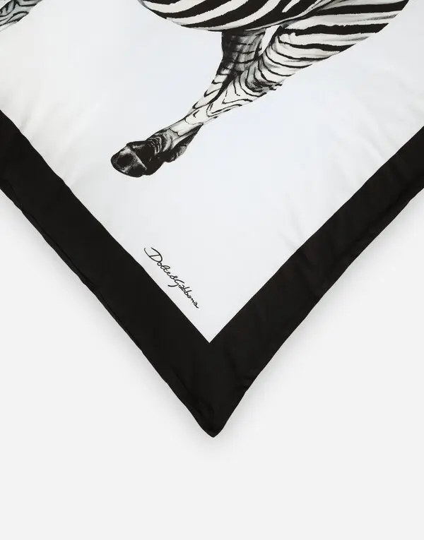 Dolce & Gabbana Canvas Cushion Large Large Cushions