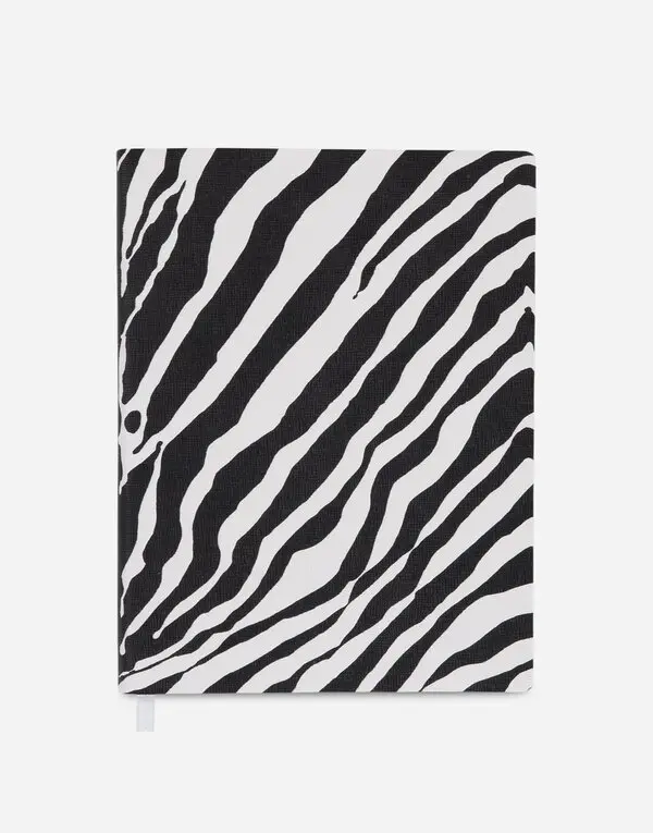 Dolce & Gabbana Large Ruled Notebook Leather Cover Notebooks - Multicolor