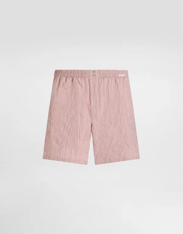 Dolce & Gabbana Crinkled Striped Boxer Shorts - Multicolor