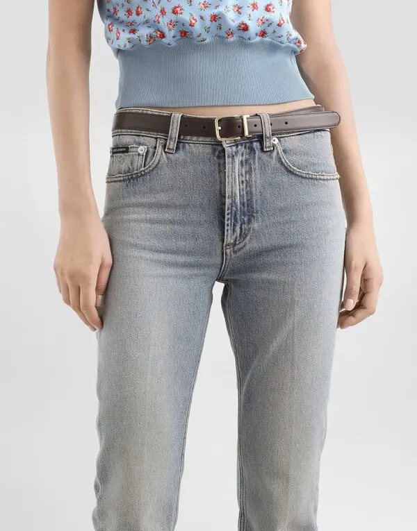 Dolce & Gabbana 5-pocket Denim Trousers Denim And Jeans Multi-colored