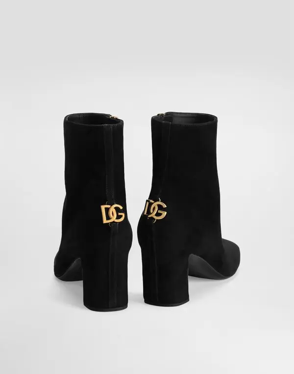 Dolce & Gabbana Suede Ankle Boot Boots And Booties