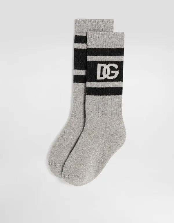 Dolce & Gabbana Cotton Socks With Logo Accessories