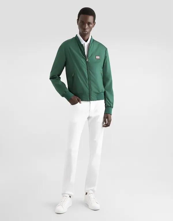 Dolce & Gabbana White Skinny Stretch Jeans Denim Multi-colored