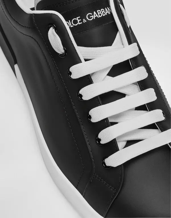 Dolce & Gabbana Sneaker Bassa Sneakers Multi-colored Leather - Black/silver
