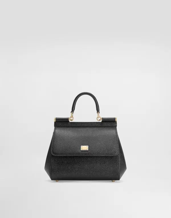 Dolce & Gabbana Borsa A Mano Handbags - Black