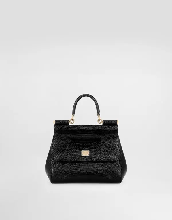 Dolce & Gabbana Medium My Sicily Handbag - Black