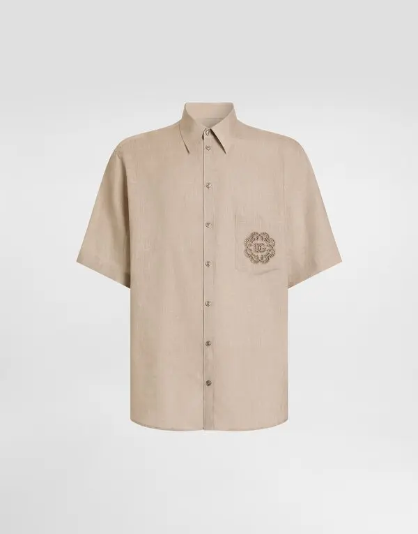 Dolce & Gabbana Camicia Shirts - Beige