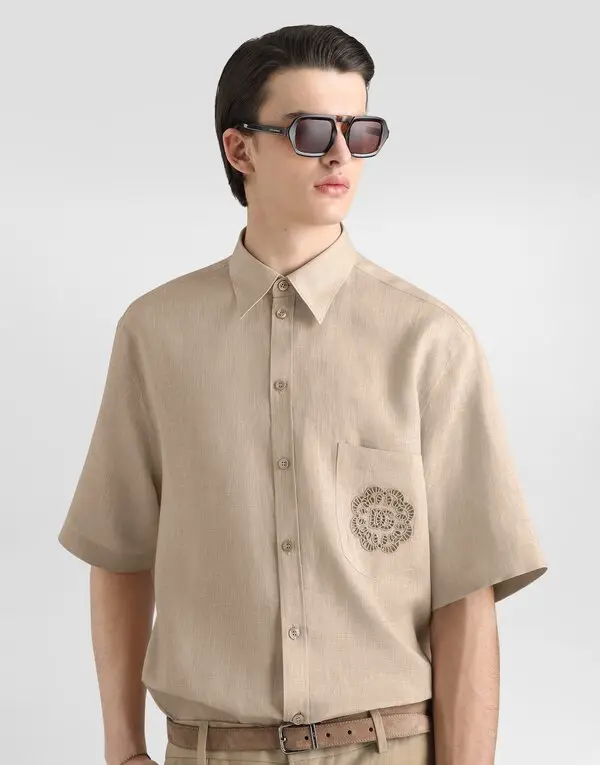 Dolce & Gabbana Camicia Shirts - Beige