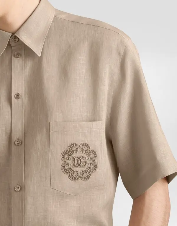 Dolce & Gabbana Camicia Shirts - Beige