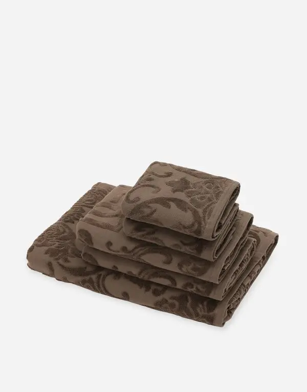 Dolce & Gabbana Set 5 Terry Cotton Towels Towel Sets - Multicolor