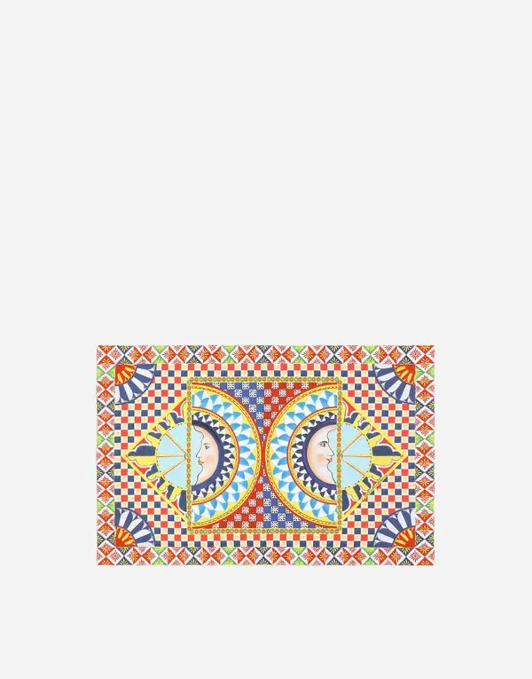 Dolce & Gabbana Set 2 Cotton Sateen Pillowcases Pillowcases - Multicolor