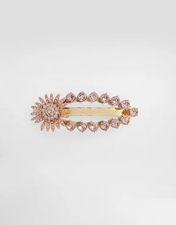Dolce & Gabbana Re Edition Hair Clip Bijoux Metal - Pink