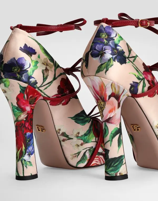 Dolce & Gabbana Satin Pumps Pumps And Slingback