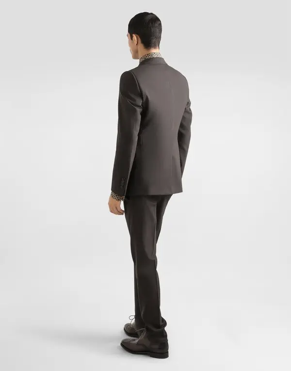 Dolce & Gabbana Ed Silk Twill Martini Shirt Shirts - Print