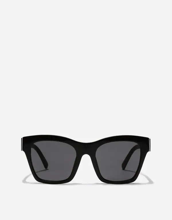 Dolce & Gabbana Dg Crossed Sunglasses Collection Acetate - Black