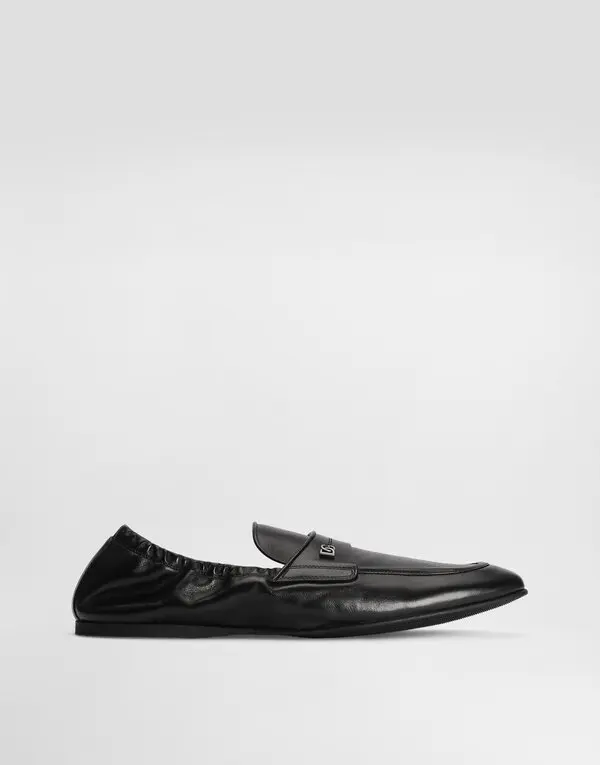 Dolce & Gabbana Calfskin Driver Shoes - Black