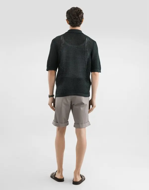 Dolce & Gabbana Wool Polo Shirt Sweaters And Cardigans