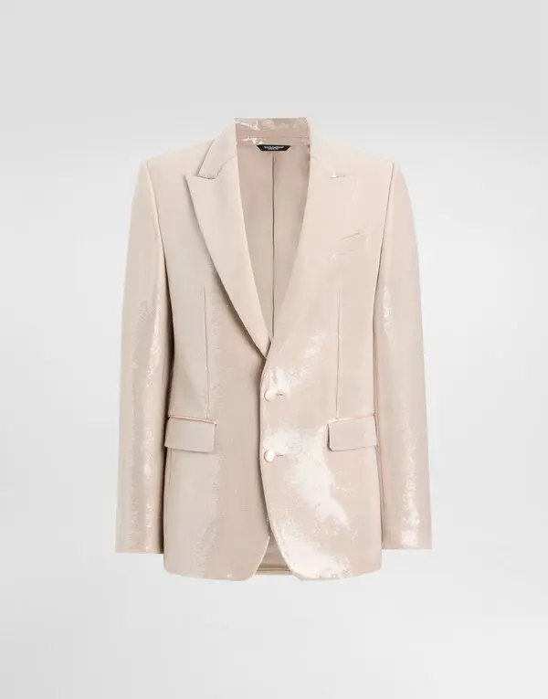 Dolce & Gabbana Single-breasted Sequined Jacket