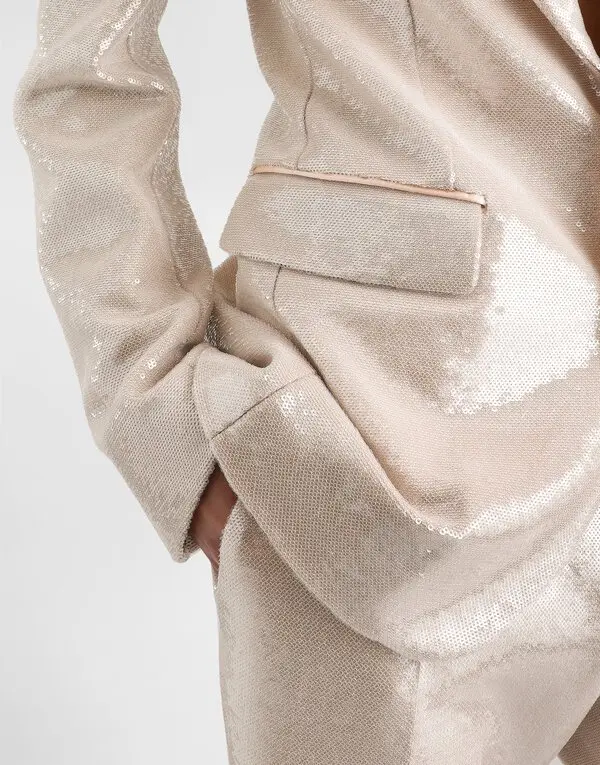 Dolce & Gabbana Single-breasted Sequined Jacket