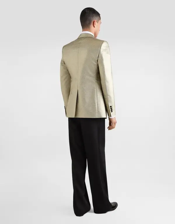 Dolce & Gabbana Technical Gabardine Tuxedo Pants Pants And Shorts