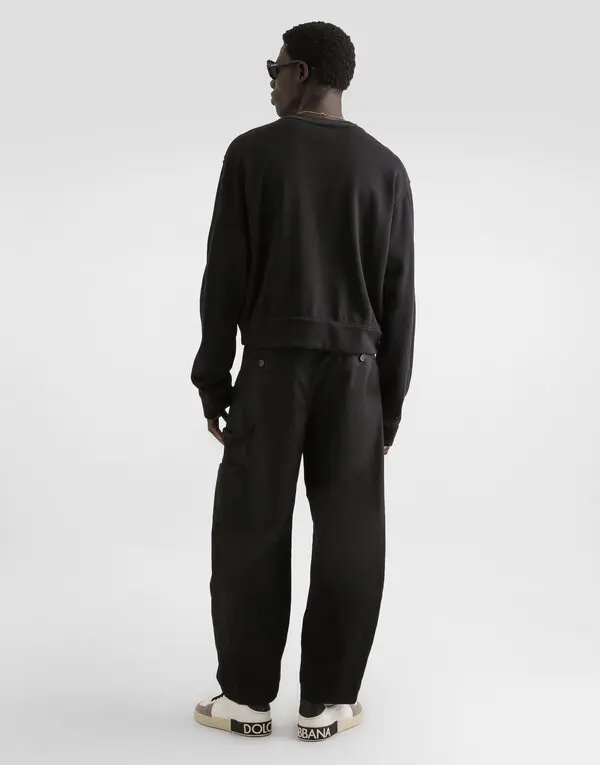 Dolce & Gabbana Technical Cotton Trousers