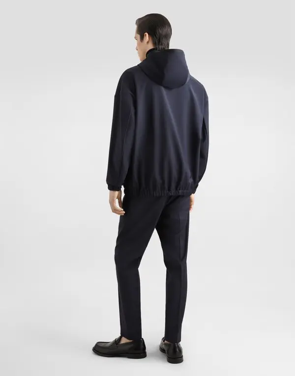 Dolce & Gabbana Hooded Woollen Jacket